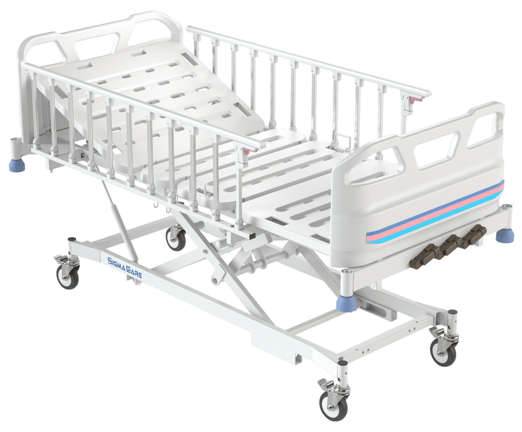 B-331三搖桿手動護理床 | SigmaCare